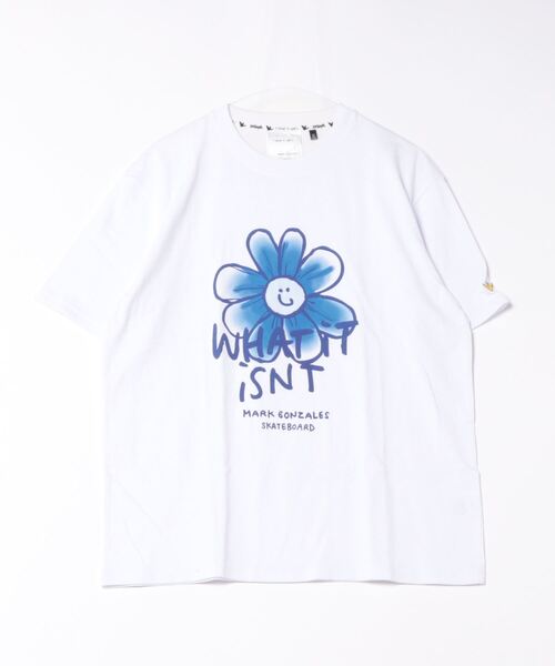 【セール】【MARKGONZALES】What it isNt フラワーアイコンプリントTEE 2H7-14333（Tシャツ/カットソー ...