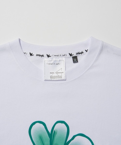 Mark Gonzales（マーク・ゴンザレス）の「【MARKGONZALES】What it isNt フラワーアイコンプリントTEE ...