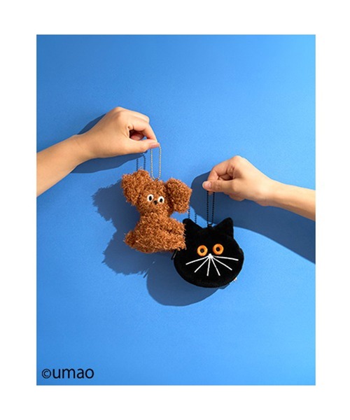 Cosme Kitchen（コスメキッチン）の「Cosme Kitchen / ＜umao＞ぬいぐるみポーチ（くろねこ）（その他ビューティー ...