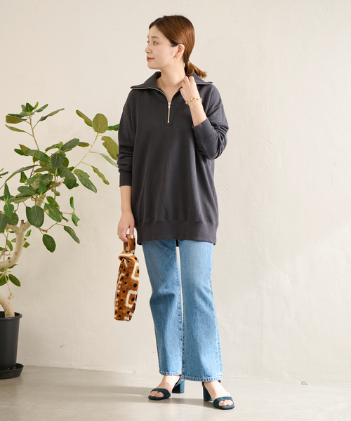 セール】ハーフジップスウェット（スウェット）｜JOURNAL STANDARD
