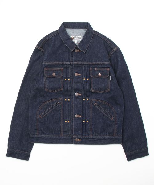 A BATHING APE（アベイシングエイプ）の「CHAMPION DENIM JACKET M（デニムジャケット）」 - WEAR