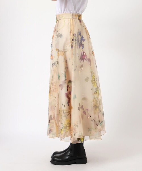 Ameri（アメリ）の「【AMERI/アメリ】UND SCAN FROWER SKIRT（スカート）」 - WEAR