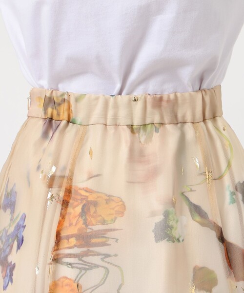 Ameri（アメリ）の「【AMERI/アメリ】UND SCAN FROWER SKIRT（スカート）」 - WEAR