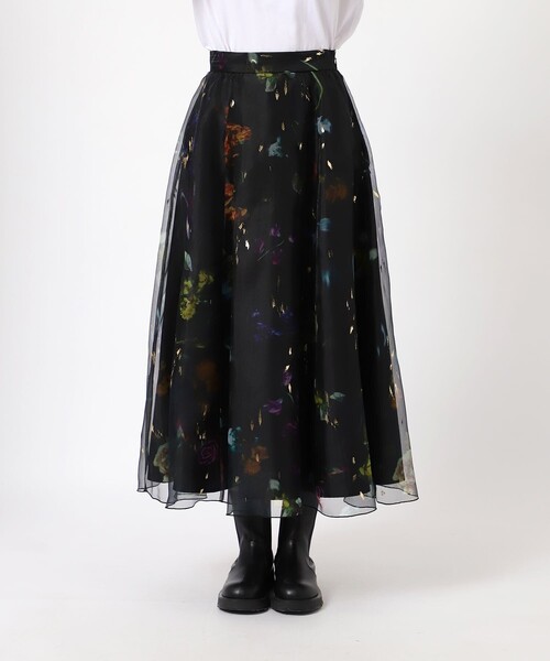 Ameri（アメリ）の「【AMERI/アメリ】UND SCAN FROWER SKIRT（スカート）」 - WEAR