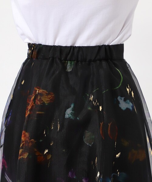 Ameri（アメリ）の「【AMERI/アメリ】UND SCAN FROWER SKIRT（スカート）」 - WEAR
