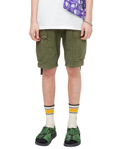 VIISHOW（ヴィーショウ）の「【VIISHOW】ミリタリー カーゴポケット ショーツ（その他パンツ）」 - WEAR