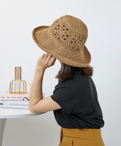 SETUP7（セットアップセブン）の「【SETUP7】クロシェ編みハンドメイドハット SNBD（ハット）」 - WEAR