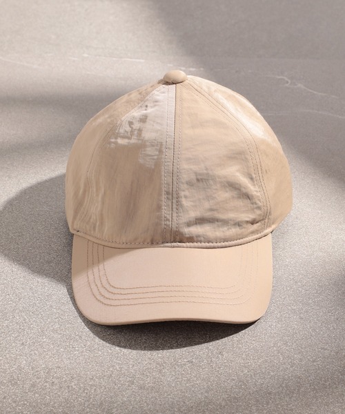 SETUP7（セットアップセブン）の「【SETUP7】シンプルナイロンキャップ 無地キャップ ローキャップ ASH（キャップ）」 - WEAR