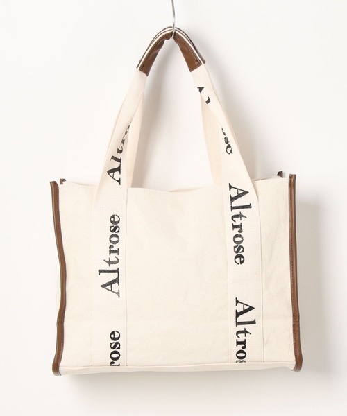ALTROSE（アルトローズ）の「ロゴテープ キャンバストート リリーL（トートバッグ）」 - WEAR
