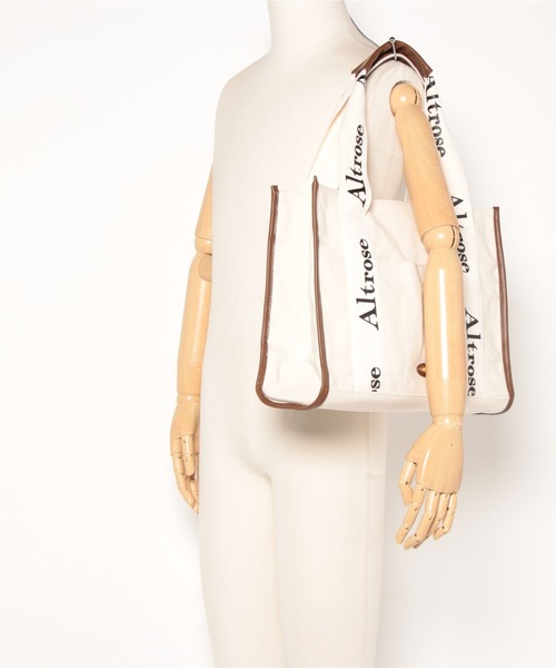 ALTROSE（アルトローズ）の「ロゴテープ キャンバストート リリーL（トートバッグ）」 - WEAR