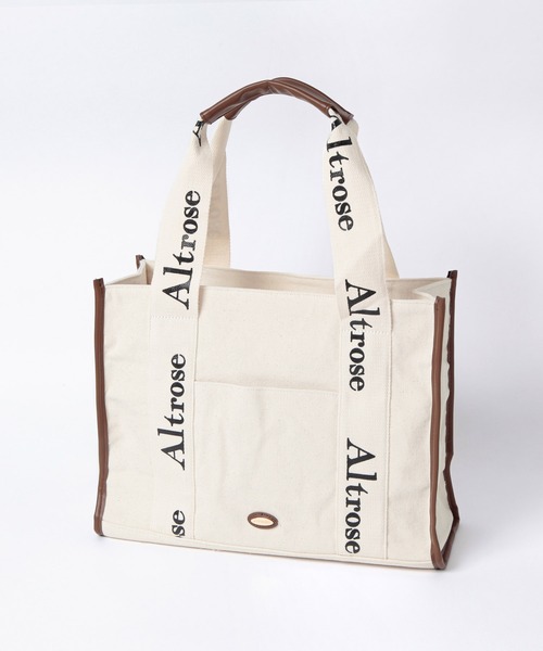 ALTROSE（アルトローズ）の「ロゴテープ キャンバストート リリーL（トートバッグ）」 - WEAR