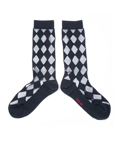 IRIS47（イリスフォーセブン）の「【IRIS 47】checker socks SO3（ソックス/靴下）」 - WEAR