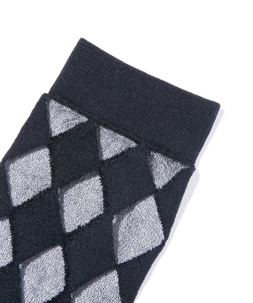 IRIS47（イリスフォーセブン）の「【IRIS 47】checker socks SO3（ソックス/靴下）」 - WEAR