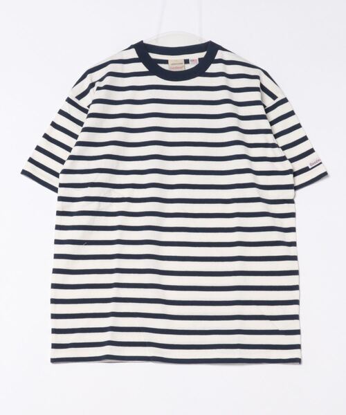 Goodwear（グッドウェア）の「【GOODWEAR】USA COTTON ヘビーウェイトボーダーTEE 2W7-13216（Tシャツ ...