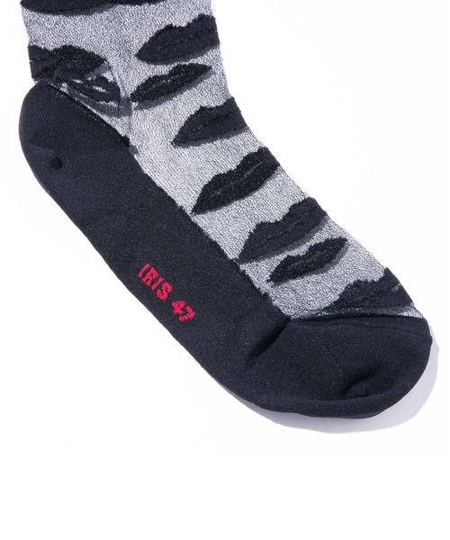 IRIS47（イリスフォーセブン）の「【IRIS 47】lip socks SO4（ソックス/靴下）」 - WEAR