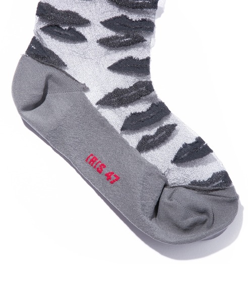 IRIS47（イリスフォーセブン）の「【IRIS 47】lip socks SO4（ソックス/靴下）」 - WEAR