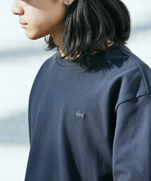 LACOSTE（ラコステ）の「LACOSTE × JS / 別注 HEAVY PIQUE C/N Tシャツ（Tシャツ/カットソー）」 - WEAR