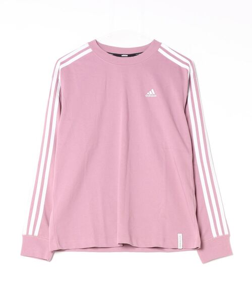 アディダス adidas W ESS+ 3ST LS Tシャツ（Tシャツ/カットソー）｜adidas（アディダス）のファッション通販 - ZOZOTOWN