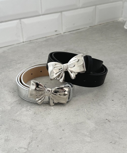 【セール】リボンバックルベルト（ベルト）｜√nuage（ルートニュアージュ）のファッション通販 - ZOZOTOWN