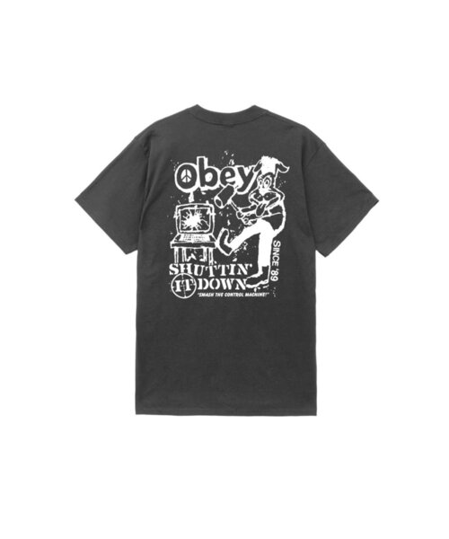 OBEY（オベイ）の「【OBEY】 SMASH THE CONTROL MACHINE（Tシャツ/カットソー）」 - WEAR