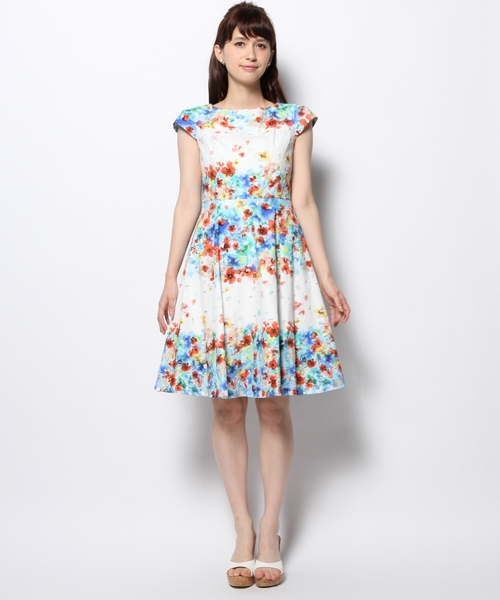 TOCCA（トッカ）の「FLOWER ON LACEドレス（ワンピース）」 - WEAR