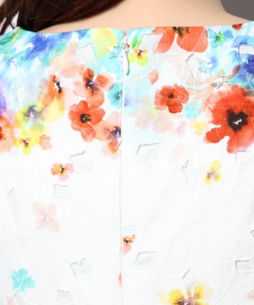 TOCCA（トッカ）の「FLOWER ON LACEドレス（ワンピース）」 - WEAR