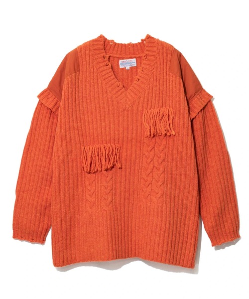 TOBILA（トビラ）の「TOBILA/トビラ ウールナイロンコマンド3wayニット（ニット/セーター）」 - WEAR