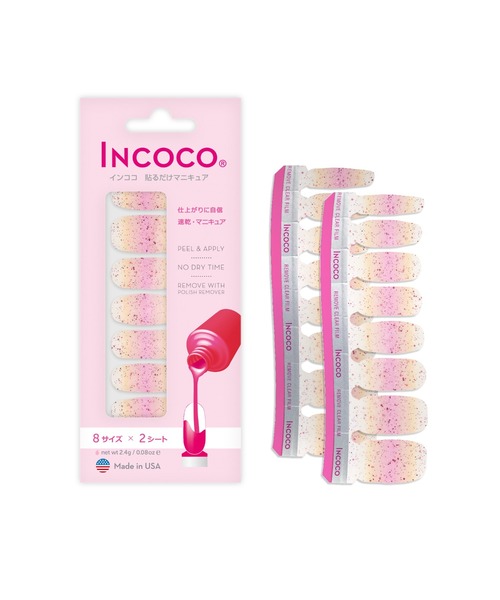 DONOBAN（ドノバン）の「【INCOCO】貼るだけマニキュア - ドリーミーグロー - [I]（ネイルシール/ネイルチップ）」 - WEAR