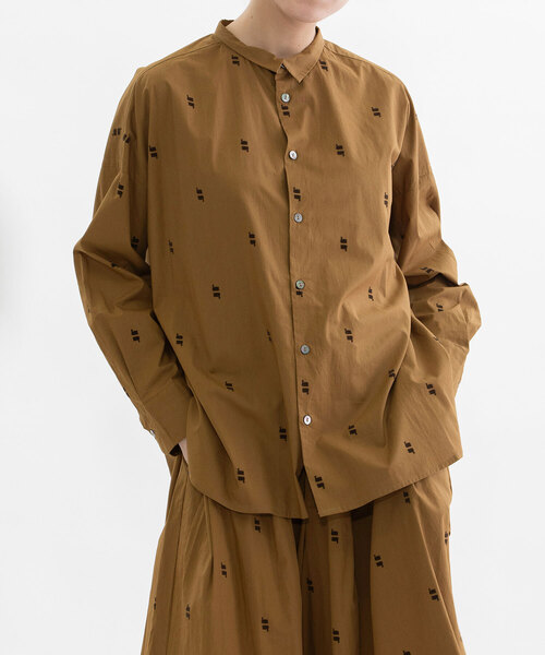 セール】フロッキースワンブロードシャツ（シャツ/ブラウス）｜nop de