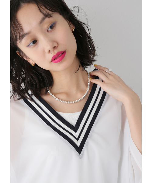 PROVOKE （プロヴォーク）の「【PROVOKE/プロヴォーク】sheer uniform Tee（Tシャツ/カットソー）」 - WEAR