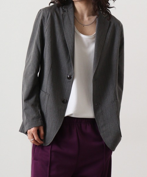 Ree&Mee（リーアンドミー）の「Ree&Mee ストレッチ T/R テーラードジャケット（テーラードジャケット）」 - WEAR