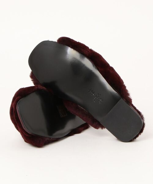 Deuxieme Classe（ドゥーズィエムクラス）の「【ALUMNAE（アラムナエ）】 FUR SANDAL （サンダル）」 - WEAR