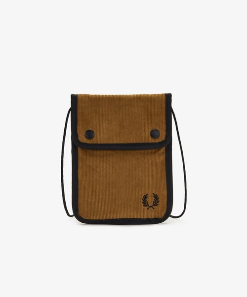 FRED PERRY（フレッドペリー）の「Branded Cord Pouch（ショルダーバッグ）」 - WEAR