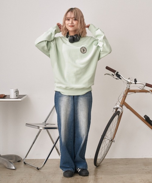 kaoyorinakami（カオヨリナカミ）の「punchboy wappen sweat / パンチボーイワッペンスウェット（スウェット）」 - WEAR