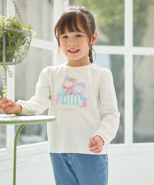 ガーリーアート 長袖Tシャツ（Tシャツ/カットソー）｜any Fam（エニィファム）のファッション通販 - ZOZOTOWN