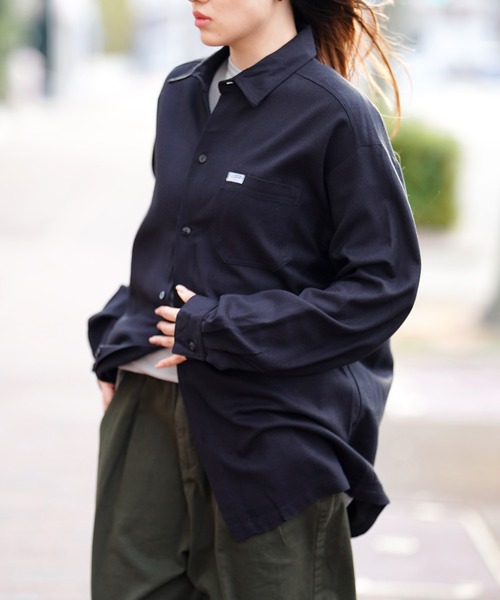 【セール】CALTOP キャルトップ L/S SHIRTS 無地シャツ（シャツ/ブラウス）｜Cal Top（キャルトップ）のファッション通販 ...