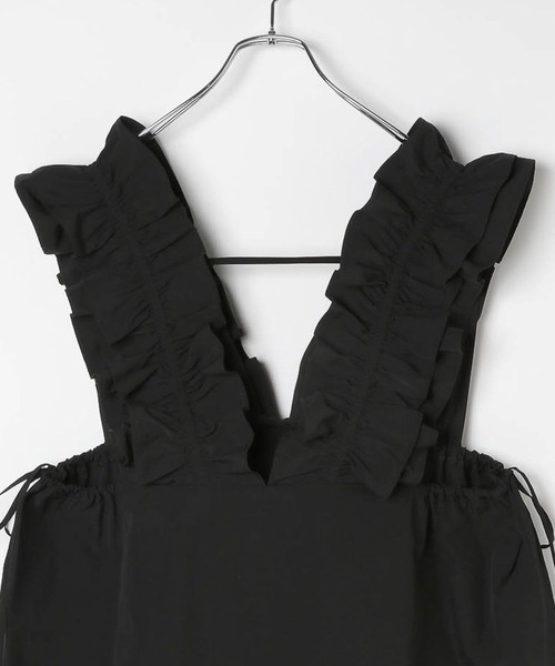 LEPSIM（レプシィム）の「サイドリボンフリルベスト 575312（ベスト）」 - WEAR