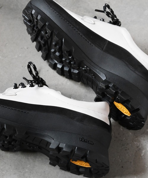 EARLE（アール）の「EARLE アール / Shoe sneaker blucher レザーシュースニーカーバルチャー ショートブーツ / ER0422（ブーツ）」 - WEAR