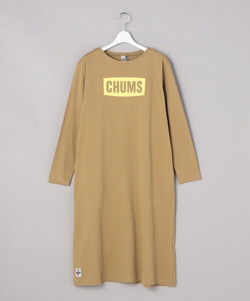 FREAK'S STORE（フリークスストア）の「【WEB限定】CHUMS/チャムス CHUMS Logo L/S T-Dress/チャムスロゴロングスリーブワンピース（ワンピース）」 - WEAR