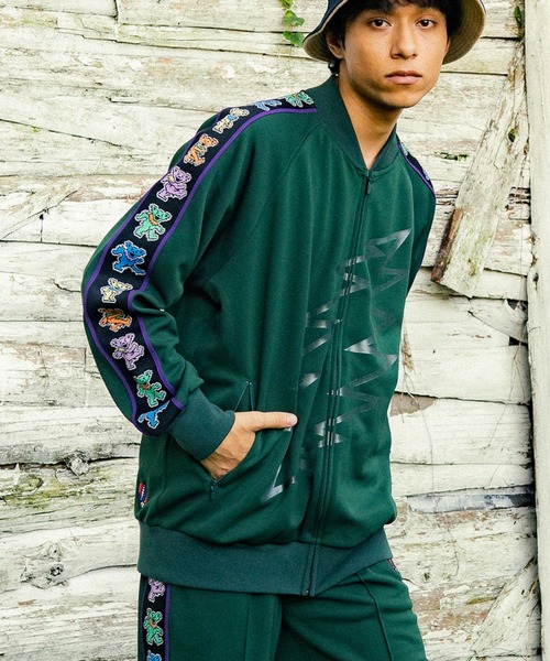 go slow caravan（ゴースローキャラバン）の「GRATEFUL DEAD x GSC トラックジャケット（ブルゾン）」 - WEAR