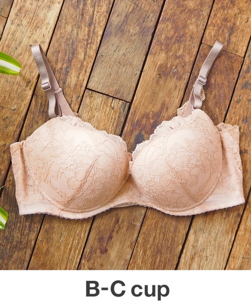 【セール】BRAGENIC Smoothing/花柄レース ノンワイヤーブラジャー B-Ccup(ブラジェニックスムージング)（ブラジャー）｜AMPHI（アンフィ）のファッション通販 ...