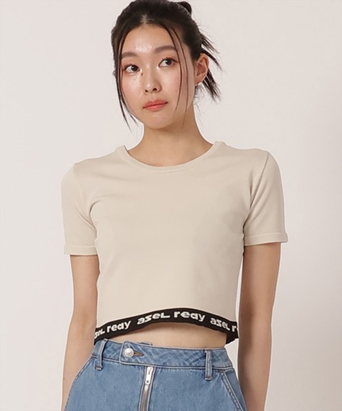 REDYAZEL（レディアゼル）の「ロゴジャガード切り替えプルオーバー（Tシャツ/カットソー）」 - WEAR