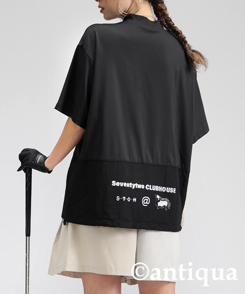 antiqua（アンティカ）の「【STCH】バックロゴトップス（Tシャツ/カットソー）」 - WEAR