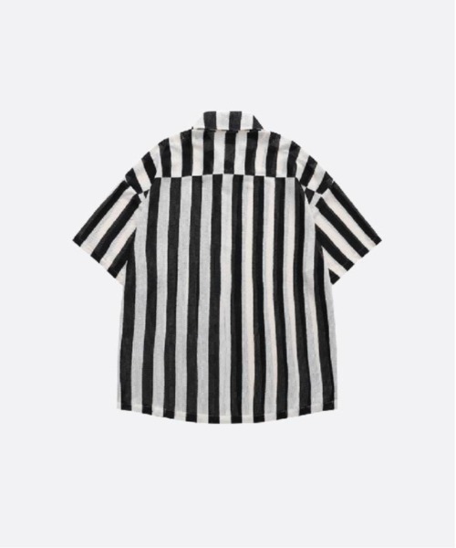 U:UME（ユーム）の「Retro Two Tone Stripe Shirt（シャツ/ブラウス）」 - WEAR