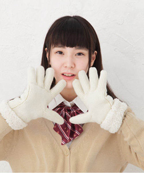 GLOBAL FORME CONCRETE（グローバルフォルムコンクリート）の「【GlovesDEPO】ふわふわ二重5本指手袋 内部あったか総ボア 縄柄（手袋）」 - WEAR