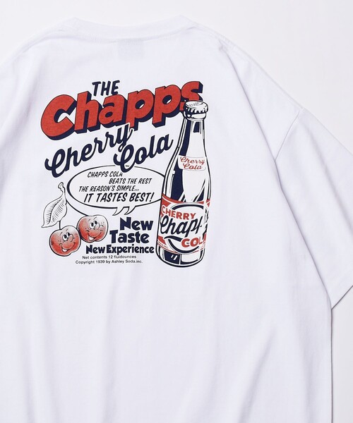 【セール】【限定展開】ビッグシルエット Cherry Drink SIGN バックプリントTシャツ/リンガーTシャツ（Tシャツ/カットソー ...