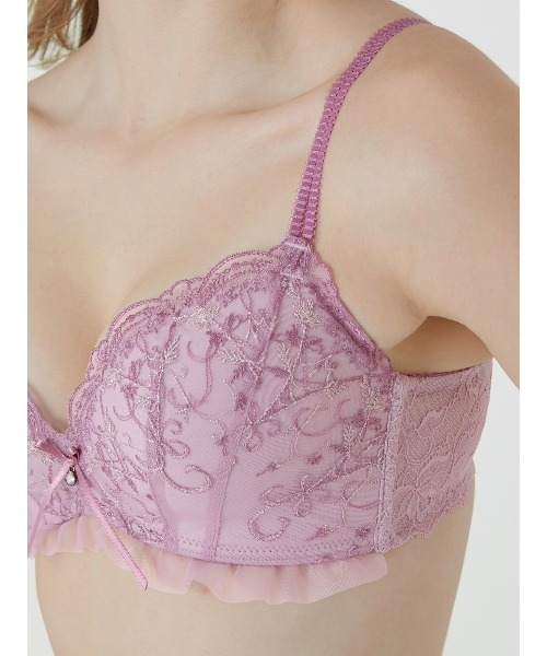 tutuanna（チュチュアンナ）の「[特盛ブラ]サンティエリボンブラ（ブラジャー）」 - WEAR