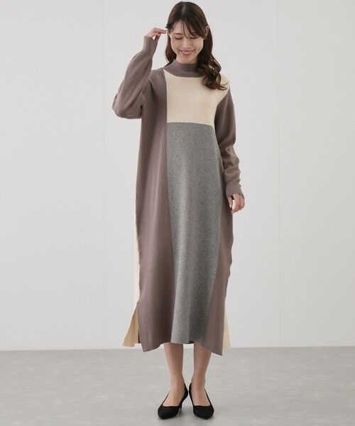 Jayro（ジャイロ）の「前後2WAYパネル細見えワンピース（ワンピース）」 - WEAR