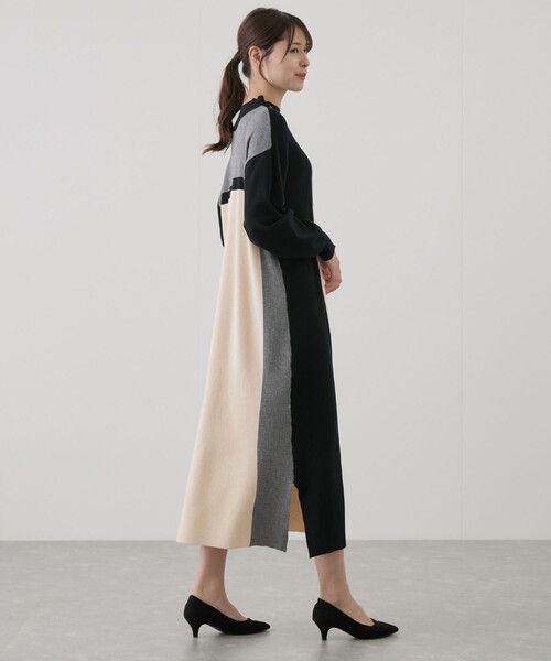 Jayro（ジャイロ）の「前後2WAYパネル細見えワンピース（ワンピース）」 - WEAR