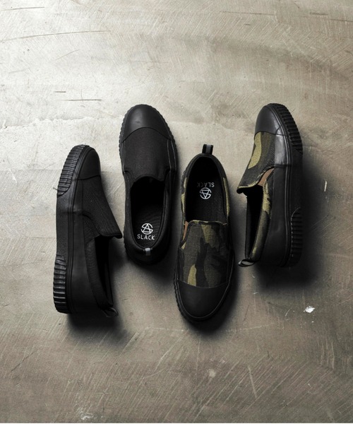 SLACK FOOTWEAR（スラックフットウェア）の「LEPOT/レポット【ブラック】（スリッポン）」 - WEAR